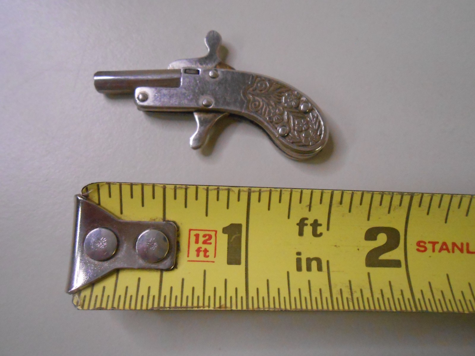 Vintage Toy Miniature 2 mm Pinfire Pistol Cap Gun Made in Germany | eBay