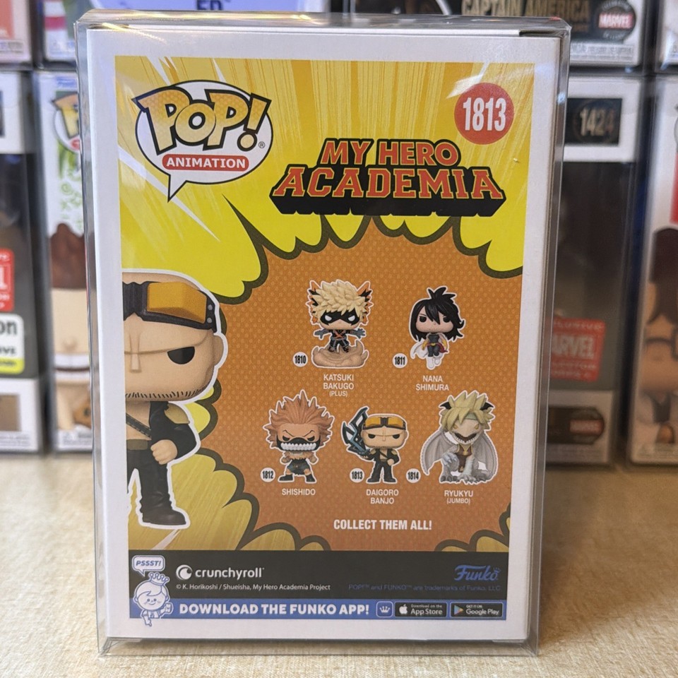 Funko Pop Animation: My Hero Academia (MHA) - Daigoro Banjo - with pop ...