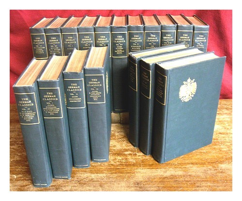 GOETHE, HEGEL, FREYTAG, SCHOPENHAUER [ET AL The German Classics ...