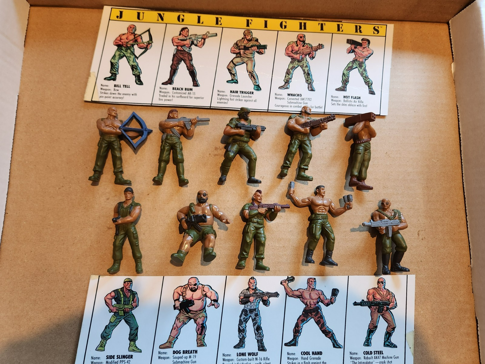 Guts! World's Toughest Troops Jungle Fighters Set of 10 With Packaging ...