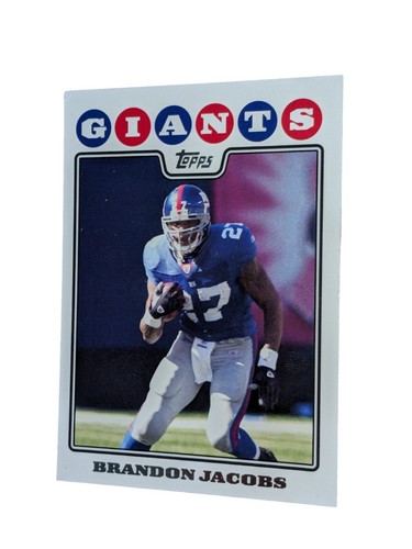2008 Topps - #83 Brandon Jacobs New York Giants Card | eBay