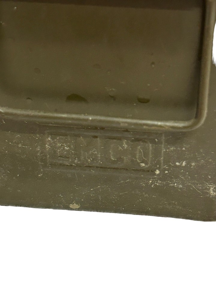 AMMUNITION AMMO BOX Vintage 1954 (250 Cal .30 Cartridges) Metal ...