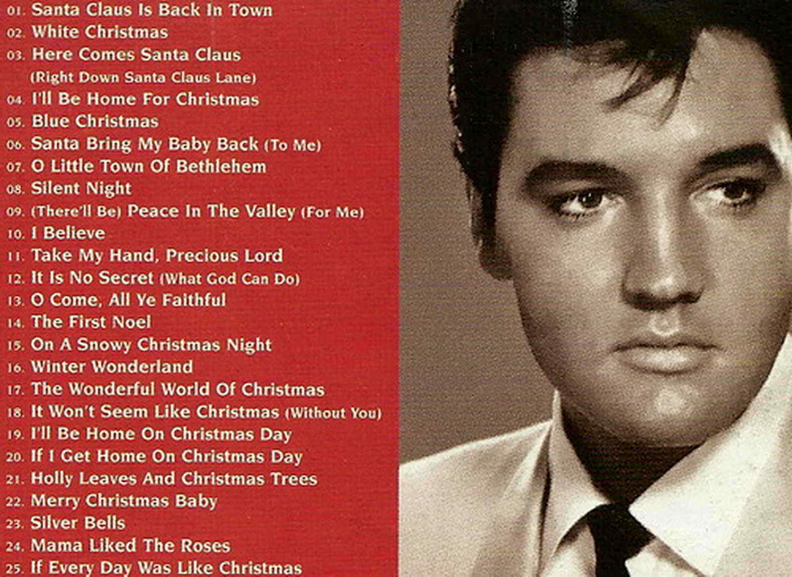 ELVIS PRESLEY (ELVIS WHITE CHRISTMAS rare Greek promo cd 25 tracks) [CD ...