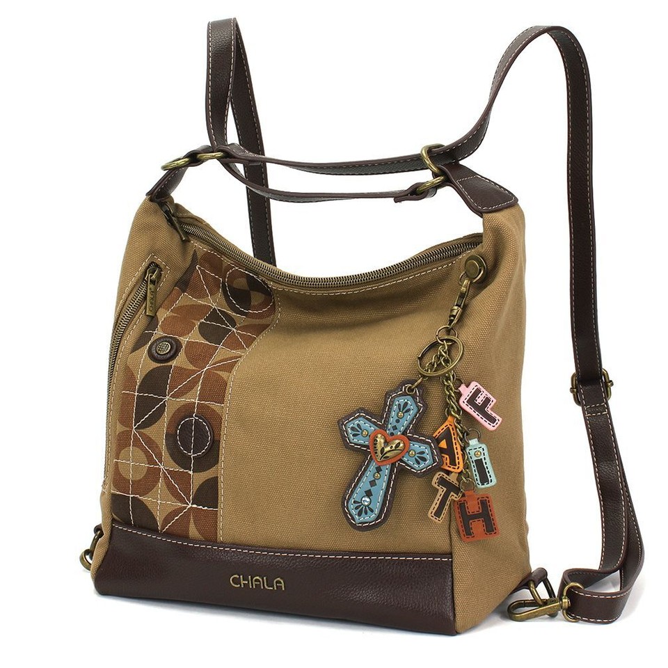 CHALA RETRO CONVERTIBLE PURSE CHARMING CHARMS CROSS+FAITH NWT | eBay