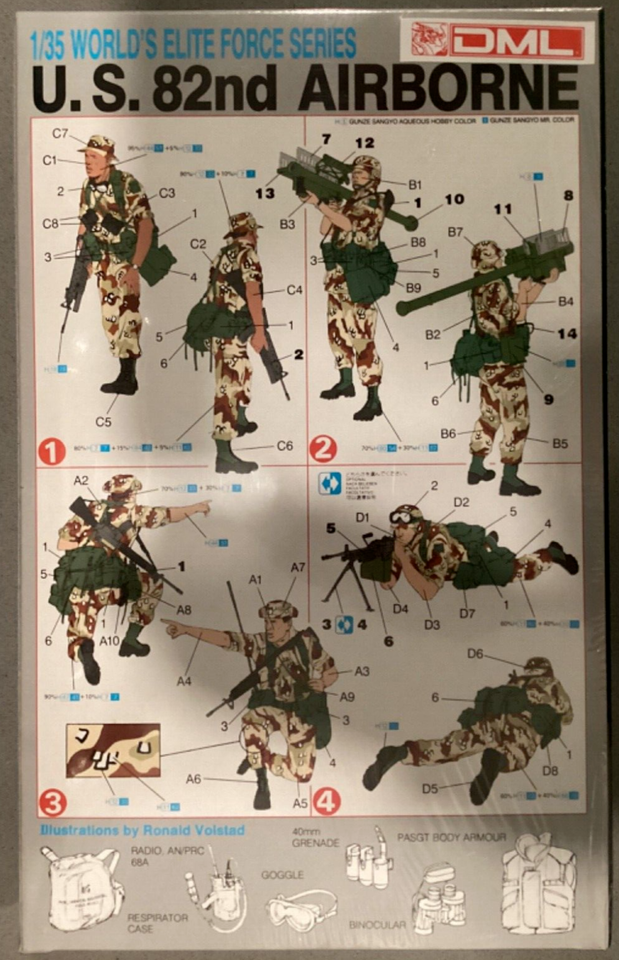 Dragon 3006 U.S. 82nd Airborne Operation Desert Storm 1:35 World's ...
