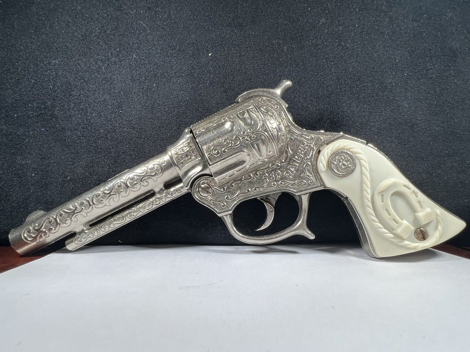 🔥Wyandotte Red Ranger Cap Gun *Dummy ~ VINTAGE Western Toy STUNNING ...