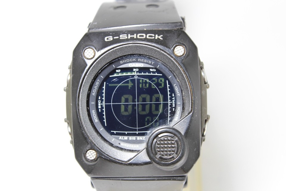 CASIO vintage G-8000 Black rectangle G-Shock resistant Watch | eBay