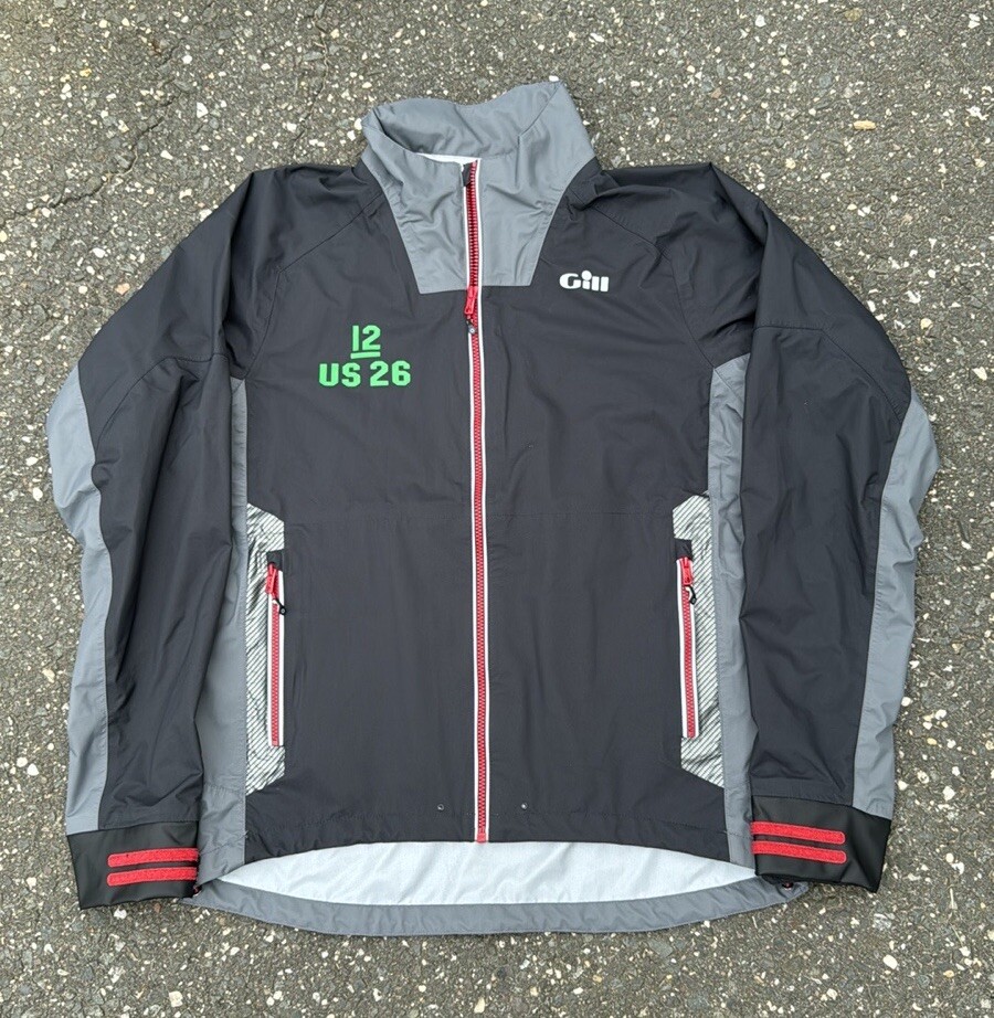 Gill Racing Jacket Medium Full Zip Marine Sailing - Gem