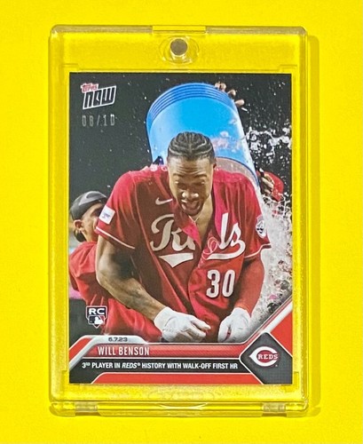 2023 Topps Now - Red #401 Will Benson /10 (RC) for sale online | eBay
