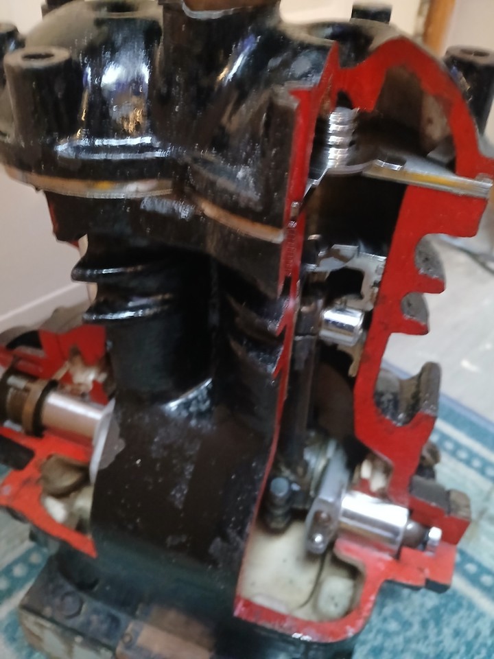 Vintage Cutaway Model Air Compressor Curtis St. Louis | eBay