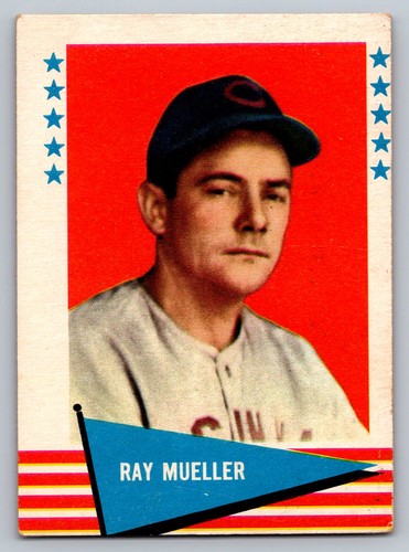 1961 Fleer Baseball Greats (F418-3) #128 Ray Mueller Cincinnati Reds | eBay
