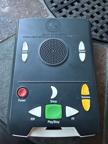Digital Talking Book Player DA1 for Blind Audio Library of Congress ...