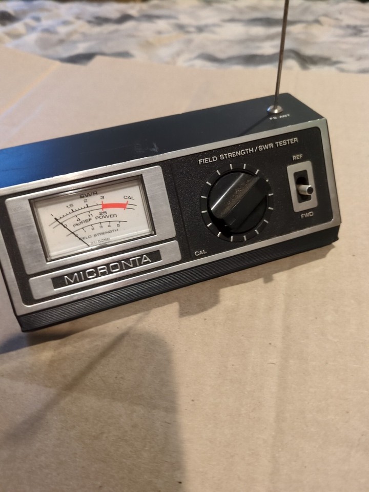 Micronta Field Strength and SWR Tester Model 21-525B Radio Shack w/FS ...