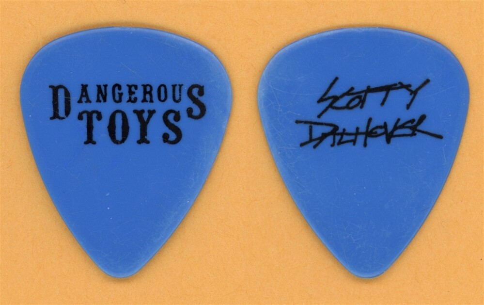 Dangerous Toys Scott Dalhover Original Guitar Pick - 1991 US Tour | eBay
