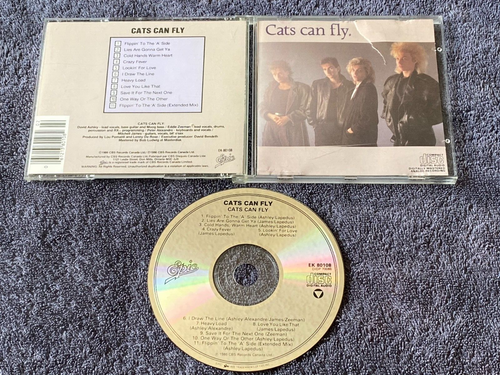 CATS CAN FLY - S/T CD 1986 EK-80108 original AOR CBS Records CANADA ...