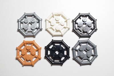 Lego 75937 30033 Modified Plate Octagonal Frame Select Colour Pack of 4 ...
