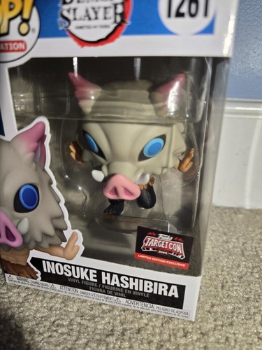 Funko Pop! Demon Slayer Inosuke Hashibira #1261 Funko Pop Target Con ...