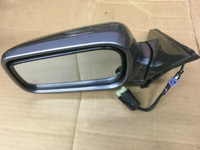 NOS OEM Acura Legend 4-door Sedan Mirror 1990 Left Hand Pewter Gray ...