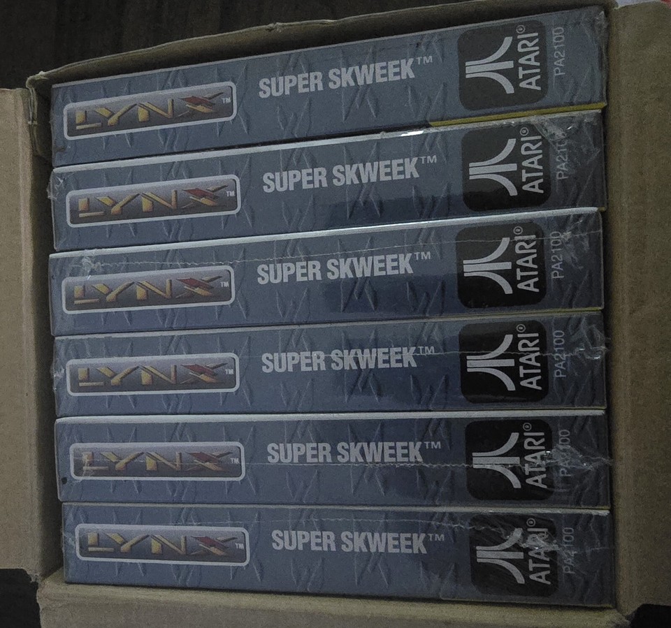 BRAND NEW FACTORY SEALED | Super Skweek Squeak | Atari Lynx Game 1991 ...