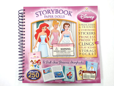 Disney Princess Paper Doll Story Book SEALED with all parts ...