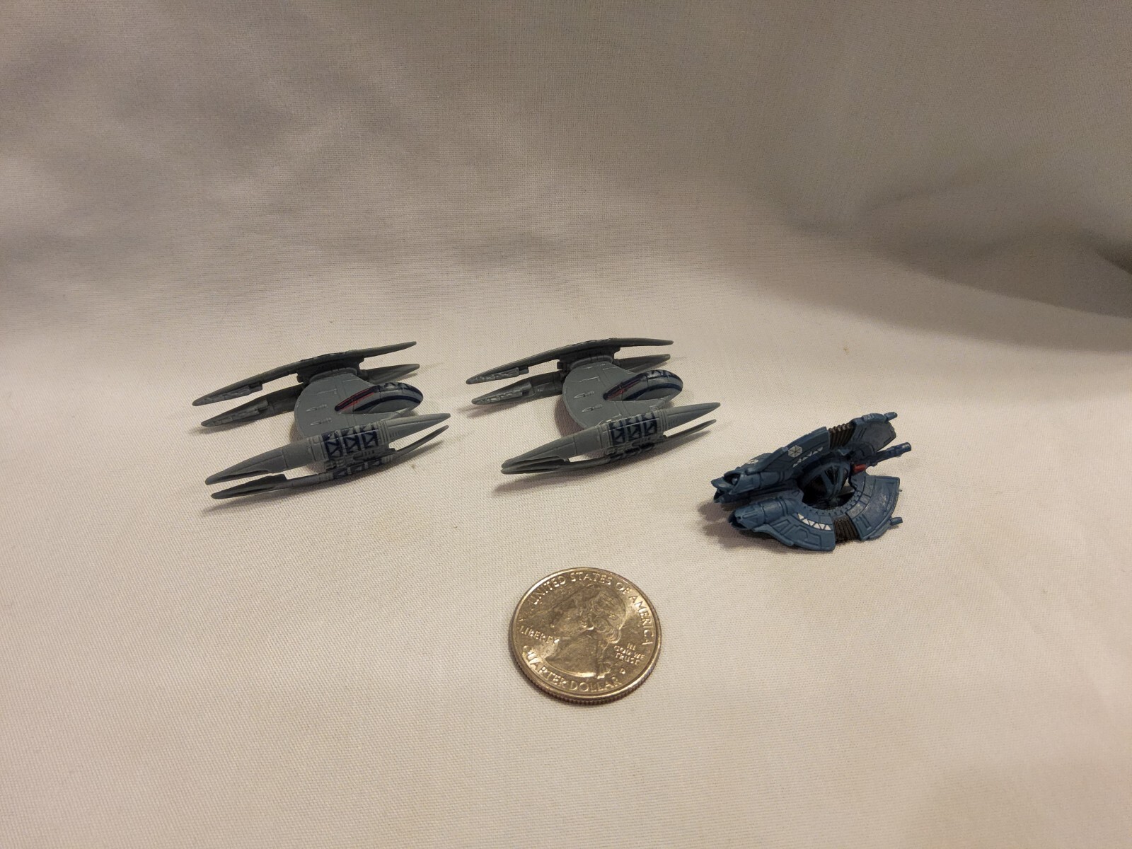 STAR WARS MICRO MACHINES: DROID ATTACK WING, VULTURE DROID x2, TRI ...