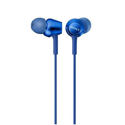 SONY MDR-EX255AP Closed Dynamic In-Ear Headphones In-Line Remote Mic ...