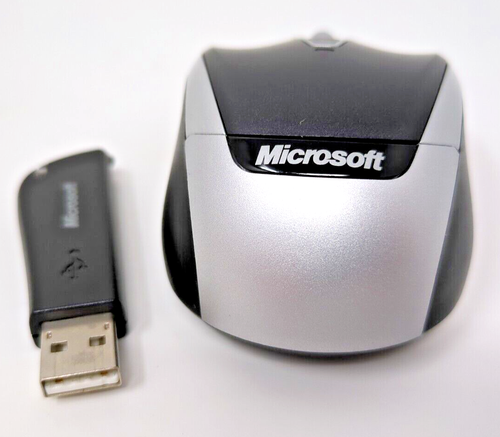 Microsoft Wireless Notebook Optical Mouse 3000 MSK-1056 & 1051 USB ...
