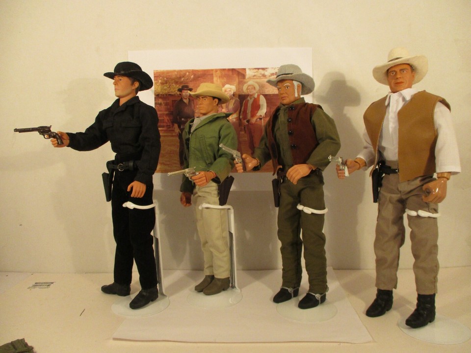 Bonanza tv series Ben Adam Hoss Joe Cartwright old West 1/6 12" figure ...