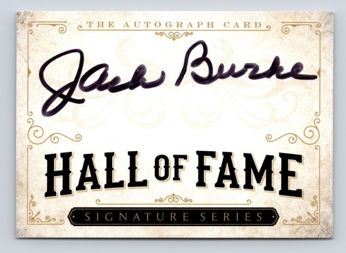 Jack Burke Autographed Signed Masters Golf Hall of Fame Legend ...