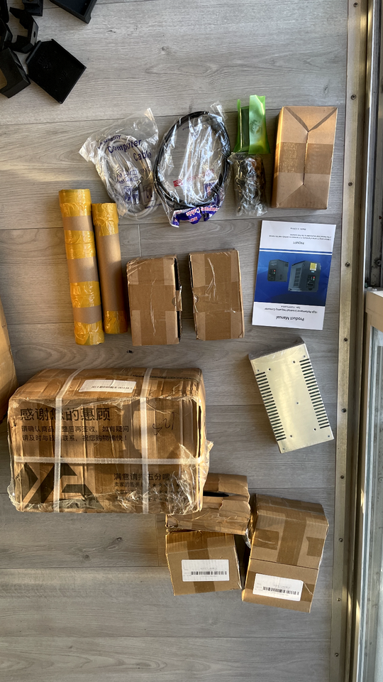 PrintNC CNC Kit 1300 x 900 mm/ Water Cooling/ 110v Spindle NEW IN BOX ...