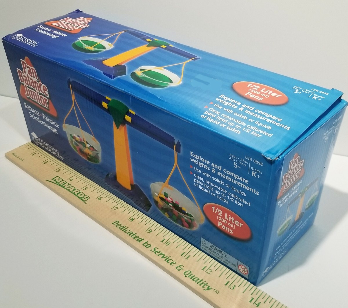 Science Balance Labeled