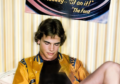 VINTAGE MALE PORTRAIT #0525-112 -kip noll 1980- free shipping in the ...
