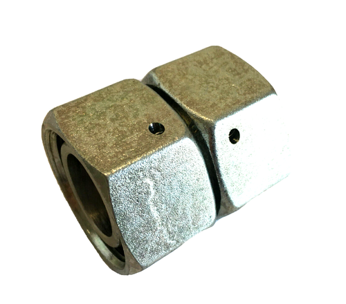 Hydraulikverschraubung GZ 28-L Hydraulik Doppelmutter GVO 28L Verbinder ...