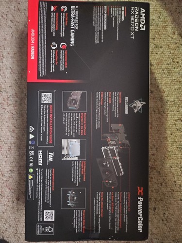 PowerColor HellHound AMD RX 9070 XT 16GB GDDR6 Open Box | eBay