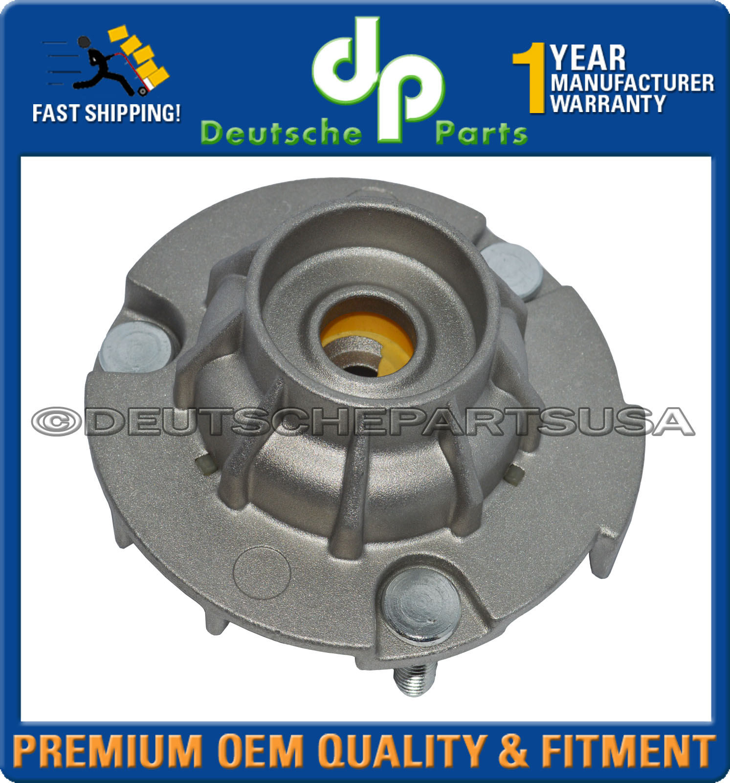 PORSCHE 997 911 Rear Upper Suspension Strut Shock Mount Mounts ...