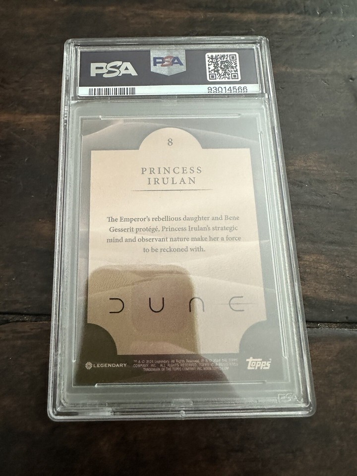 2024 Topps Dune Release Day #8 Princess Irulan Florence Pugh Red Foil /10 PSA 10 | eBay