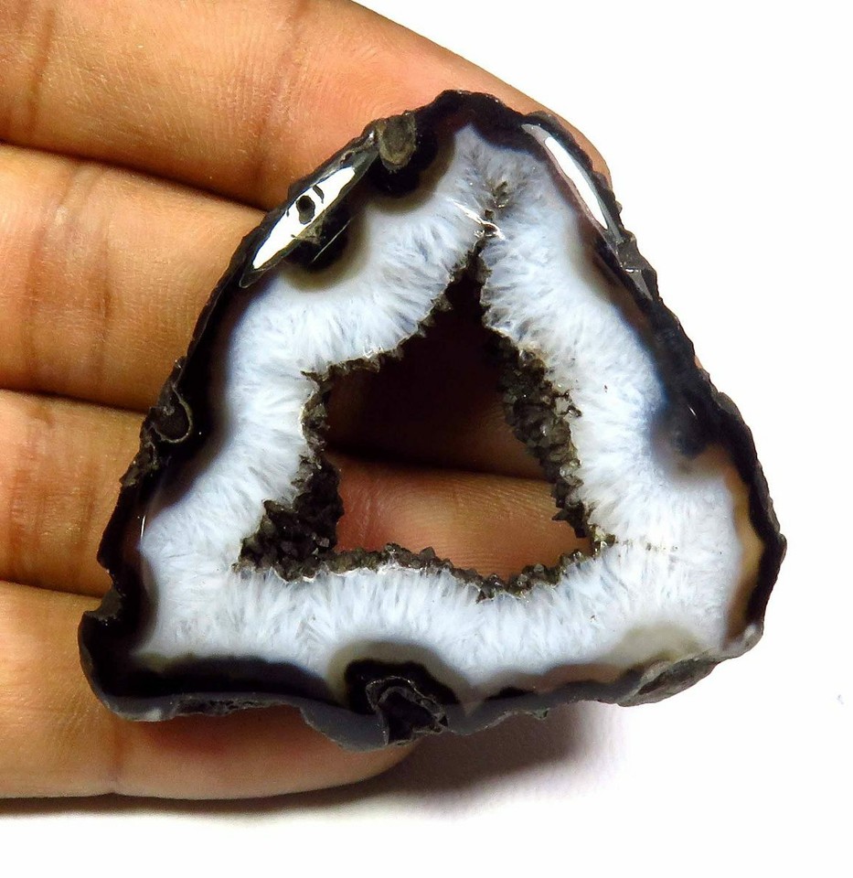 Natural Geode Slice Agate Gems Slice 75-417 Cts Smooth Polished ...
