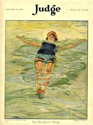 JUDGE MAGAZINE..Satire, Comic Sept, 17, 1921...LIKE NEW | eBay