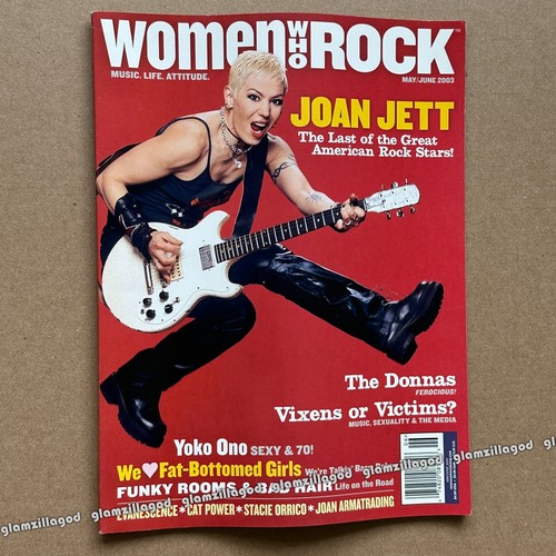 Joan Jett The Donnas Vintage Music Magazine 2003 Women Who Rock Book ...