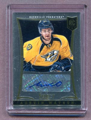 2013-14 Panini Dual RC Class #276 Austin Watson Predators Autographed ...