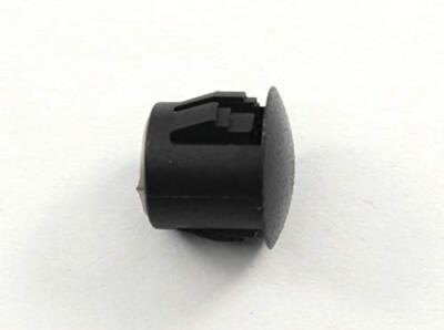 3/8" Hole Nylon Locking Panel Plugs Black/White Dome Cover 15/32" Top ...