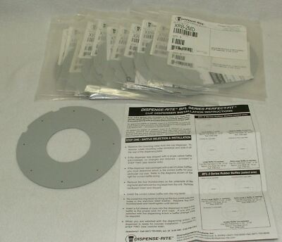 Dispense-Rite XRB-2MD Medium Rubber Baffles for Cup Dispensers - lot of ...