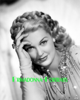 JOAN FULTON SHAWLEE 8X10 Lab Photo '45 "RAY JONES" Bejeweled Publicity ...