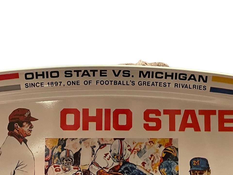 Extremely RARE OSU FOOTBALL 1980 Rivalry 7UP Earle Bruce Bo ...