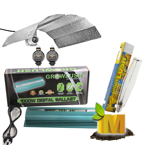 1000w watt HPS MH Grow Light System Kit Dimmable digital ballast ...