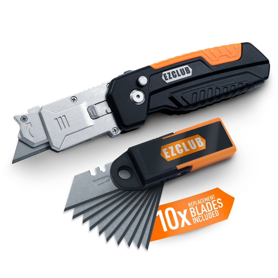 2 in 1 Multifunction Folding Utility Knife Scraper Tool Fastback with ...