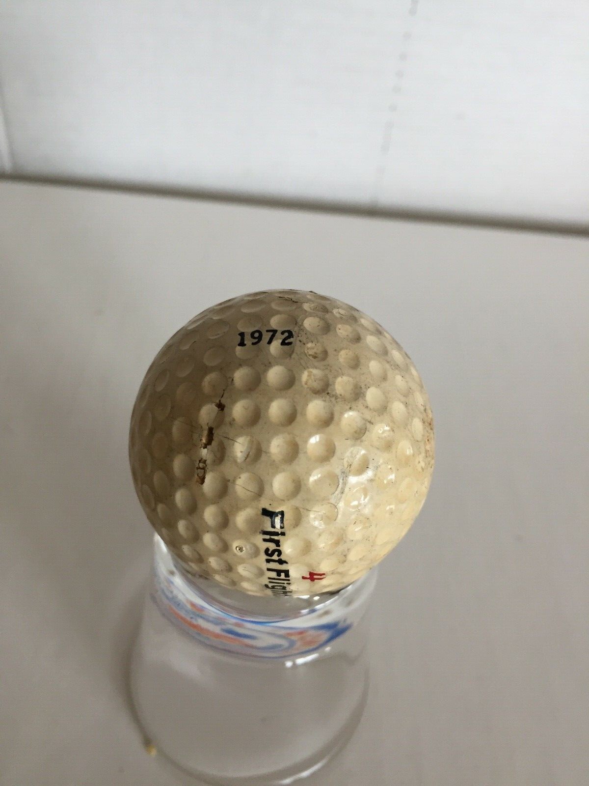 VTG FIRST FLIGHT #4 GOLF BALL Carswell Golf Course United Kingdom 1972 ...
