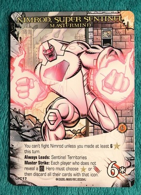 Nimrod Super Sentinel LPC17 - Marvel Legendary Villains Secret 2015 ...