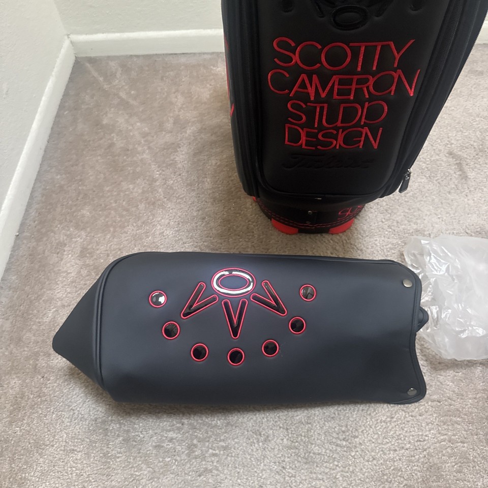 Scotty Cameron Circle T For Tour Use Only Staff Cart Bag Red Supercar ...
