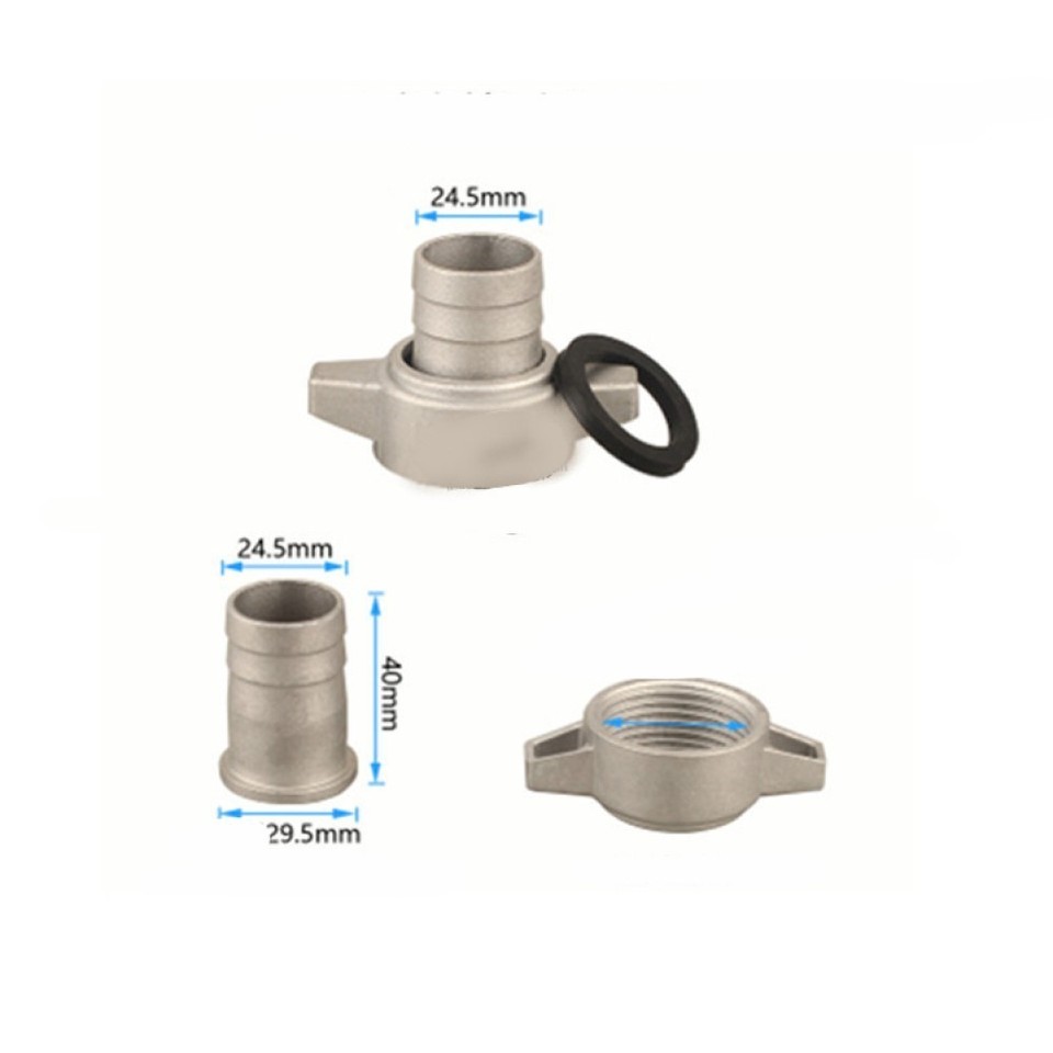 Aluminum Pipe Connector for Water Pumps with Rubber Gasket for ...